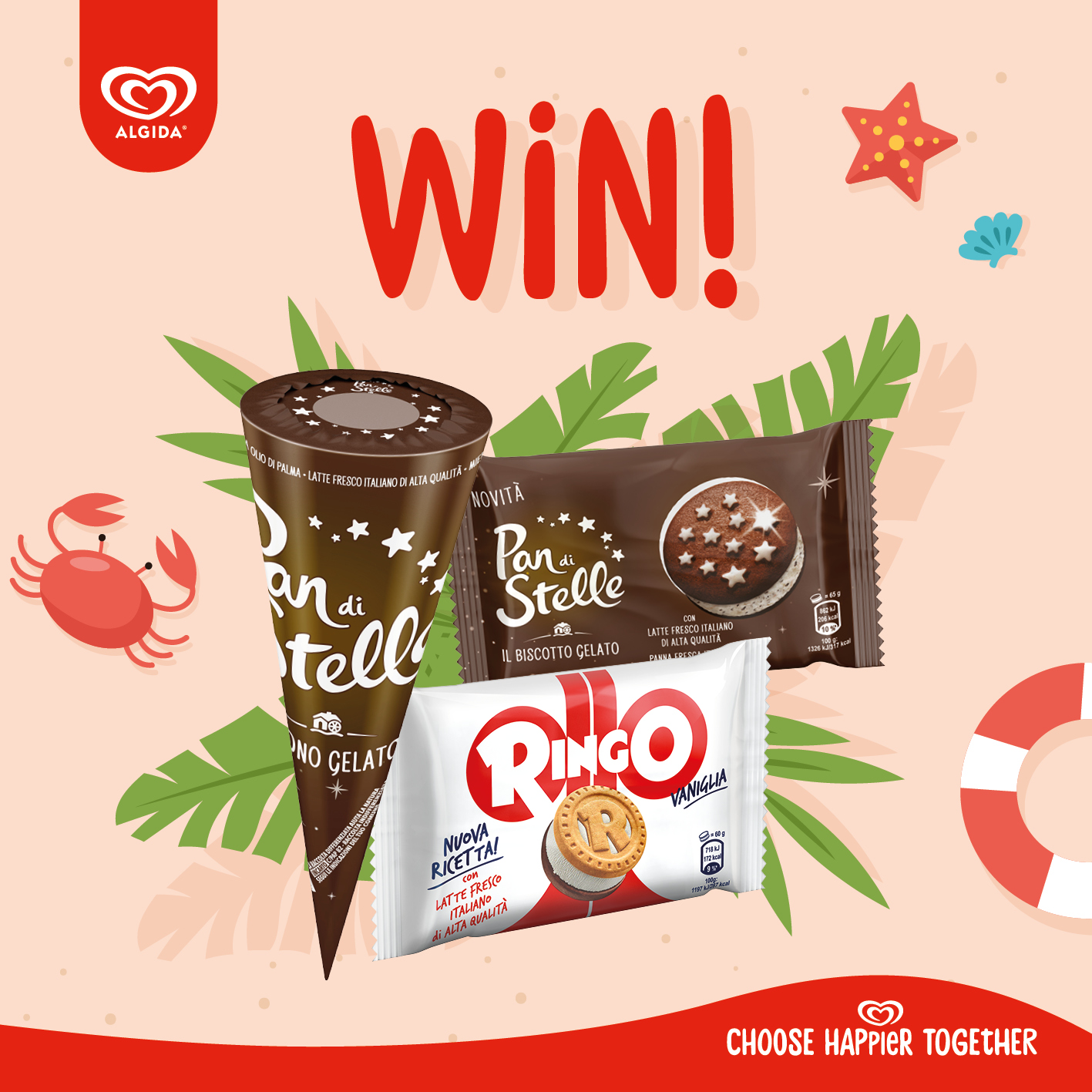 Algida Choose Happier Together Competition - M&Z p.l.c.